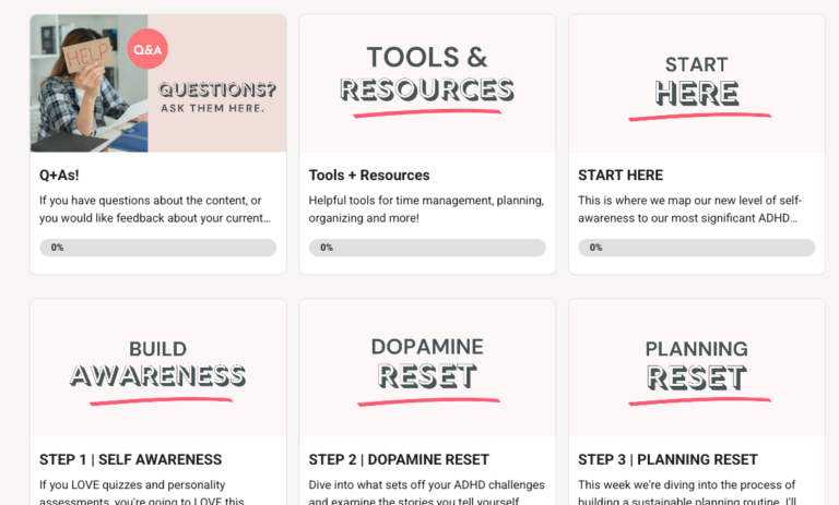 How I Ran a 6-Week Coaching Program Using Skool - It's ADHD Friendly ...